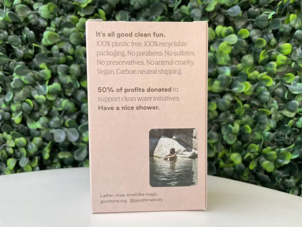 Good Time Soap Summer’s Here Box Back – The Modern Mindful Mom